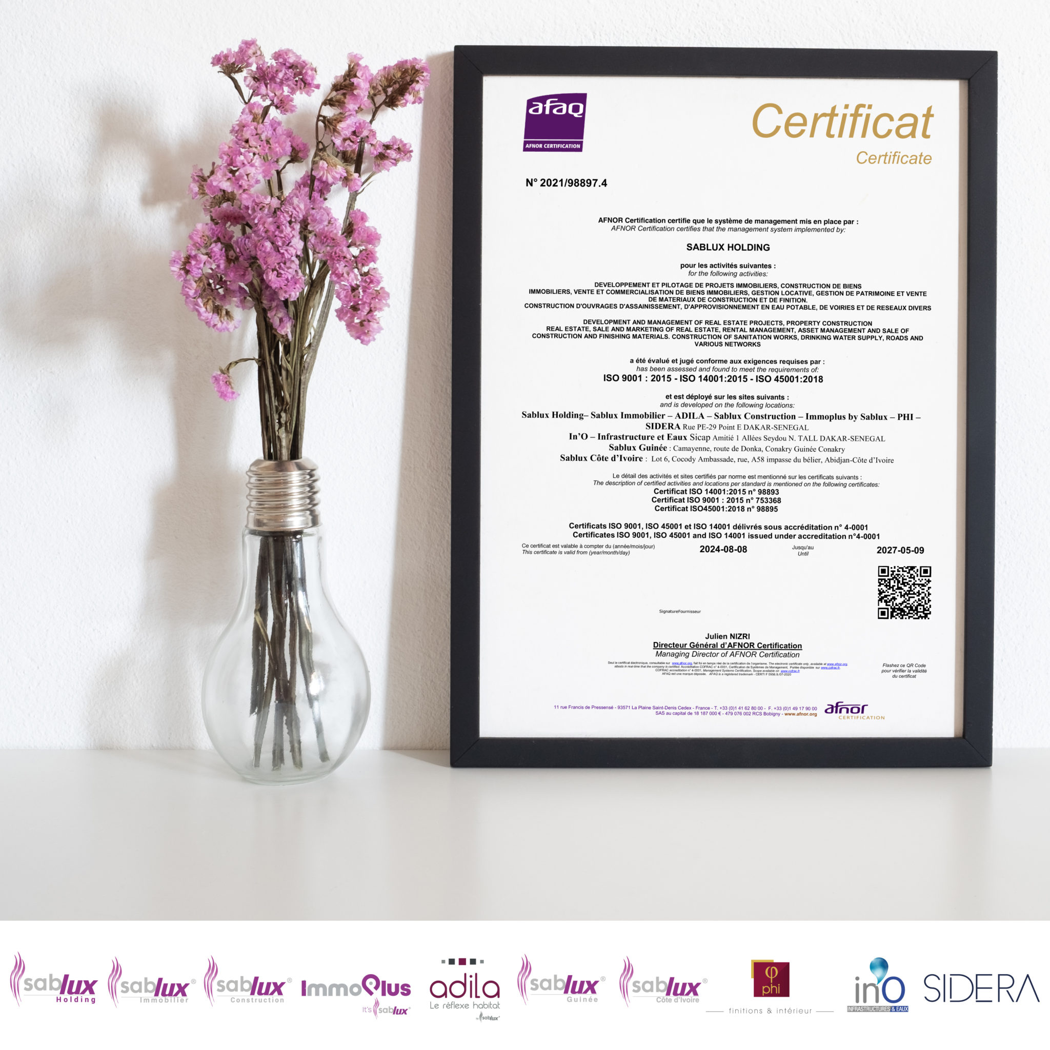 Le Groupe Sablux | Immobilier Sénégal, Guinée & Côte d’Ivoire